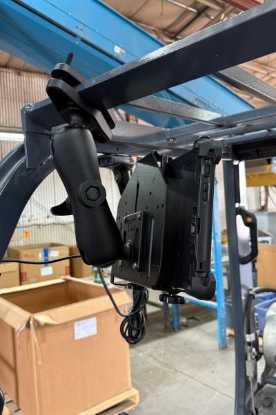 All-In-One Forklift Tablet Mount System | MobileDemand
