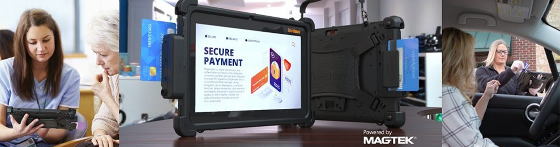 First Integrated MSR Reader for Tablets | MobileDemand