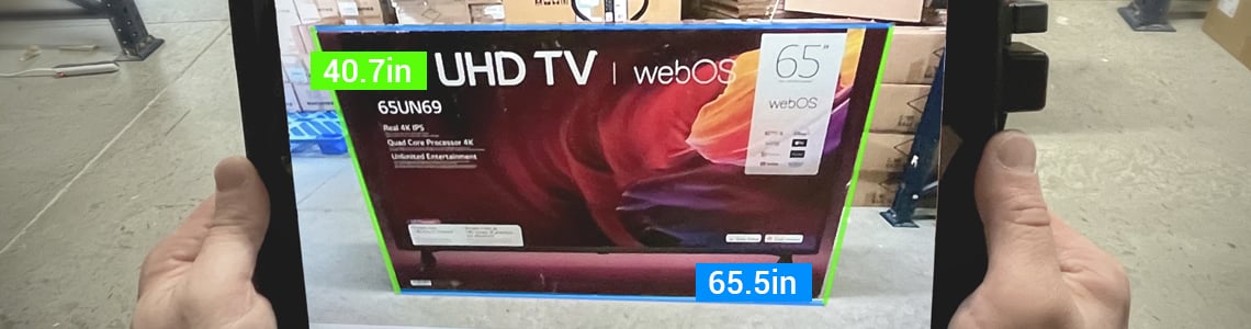 xDIM Mobile Adds Large Box Dimensioning | MobileDemand