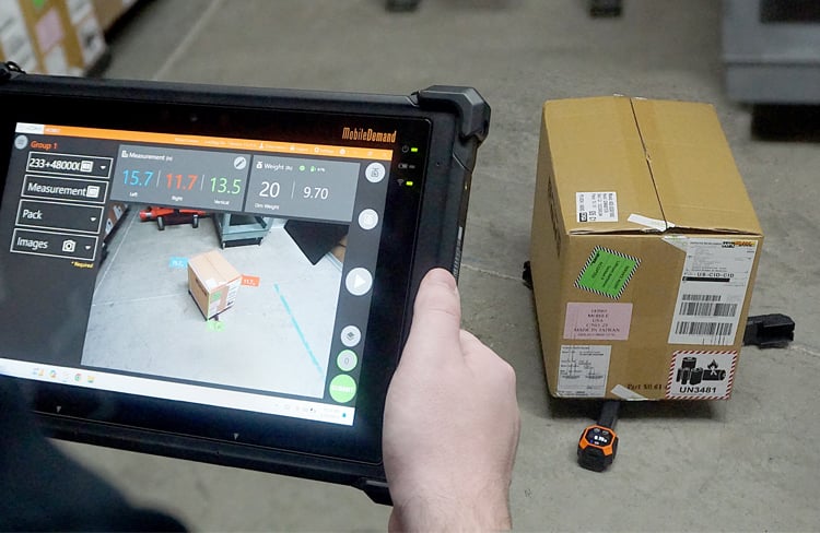 xDIM Mobile Dimensioning System | MobileDemand